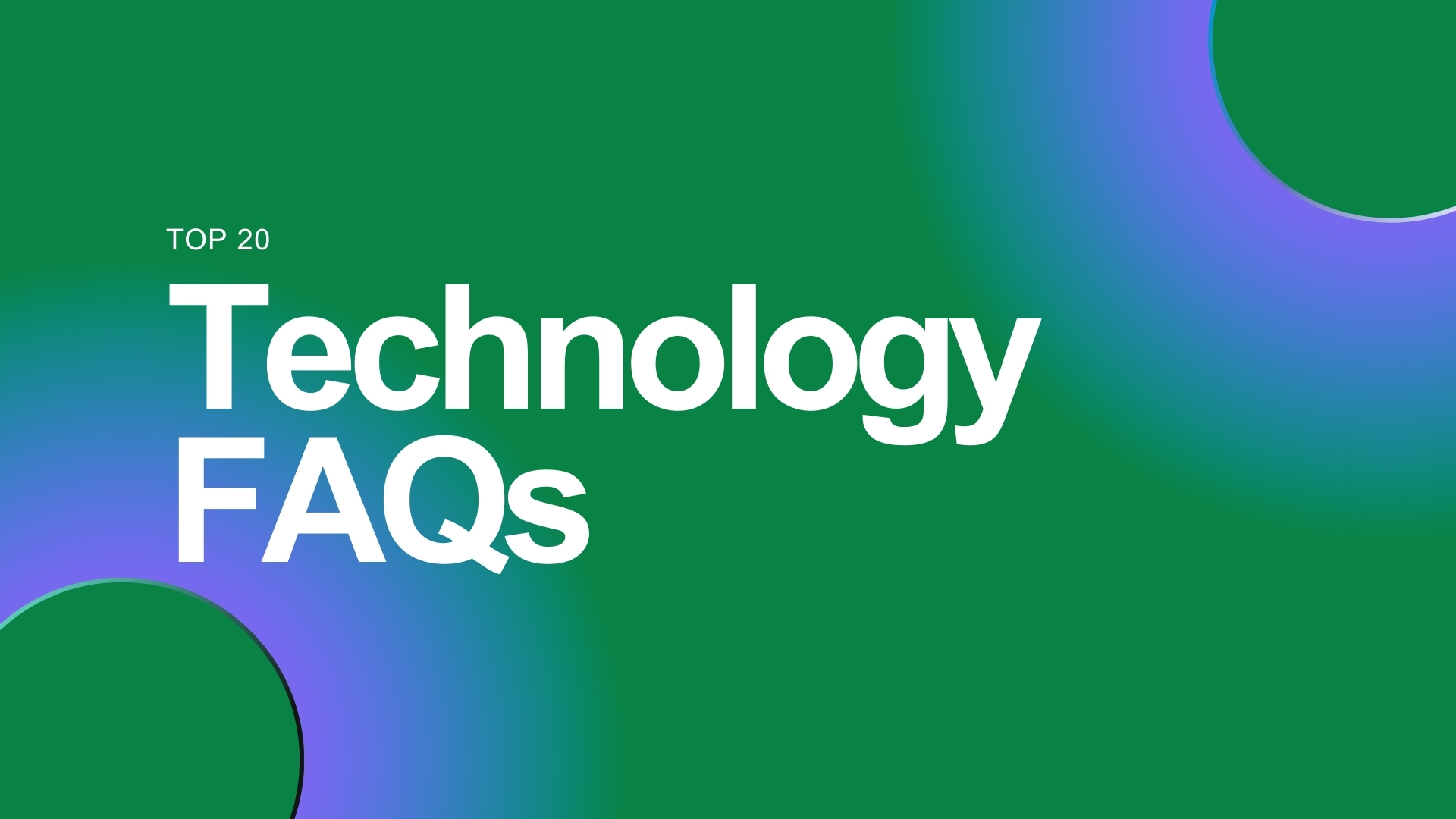 Top 20 Technology FAQs Answered: Expert Tips on Laptops, Printers etc