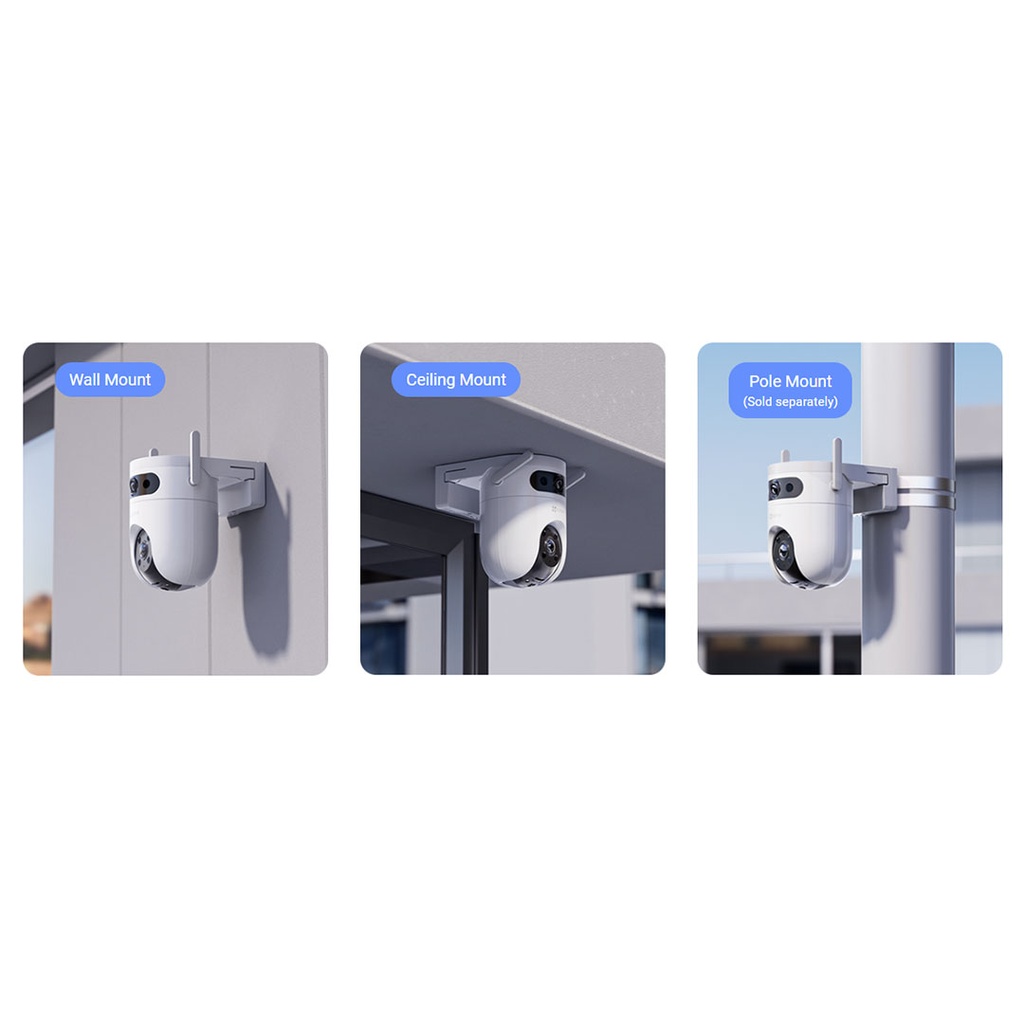 EZVIZ H9C Dual Facing 2K CCTV Camera Price in Nepal | 3MP + 3MP