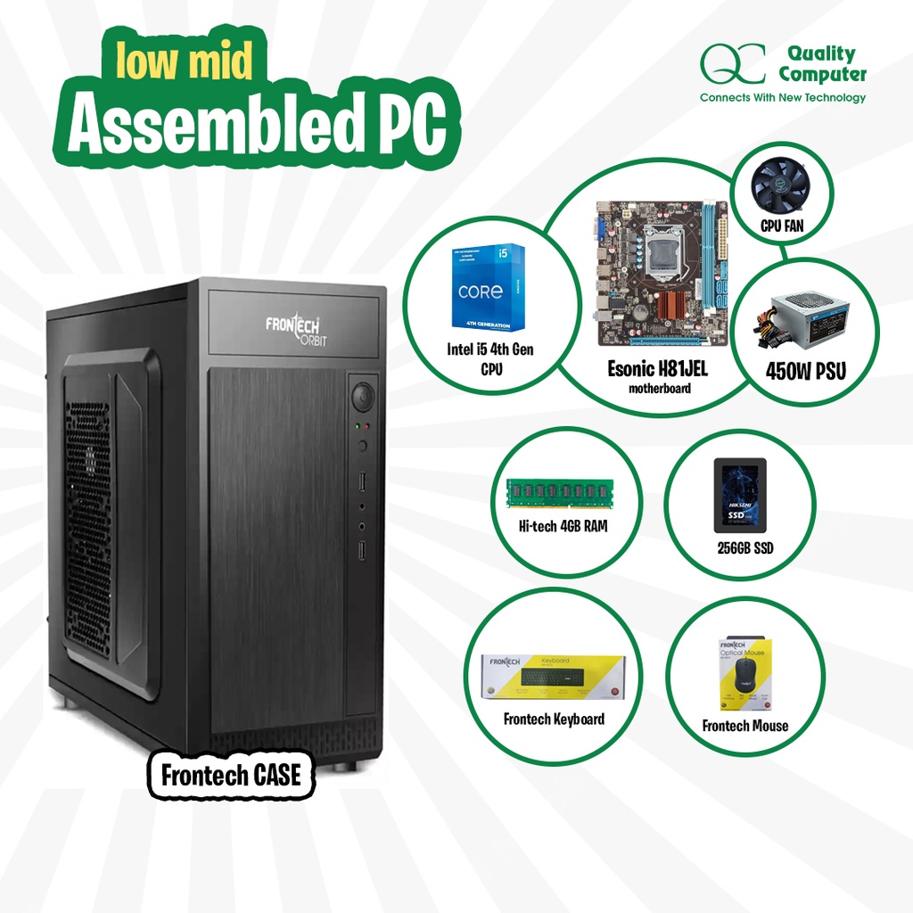 Assembled PC under 20,000 in Nepal | Budget Custom PC