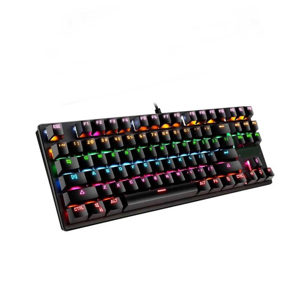 917-10 87 Keys USB Wired Backlight Mechanical Gaming Keyboard | QC