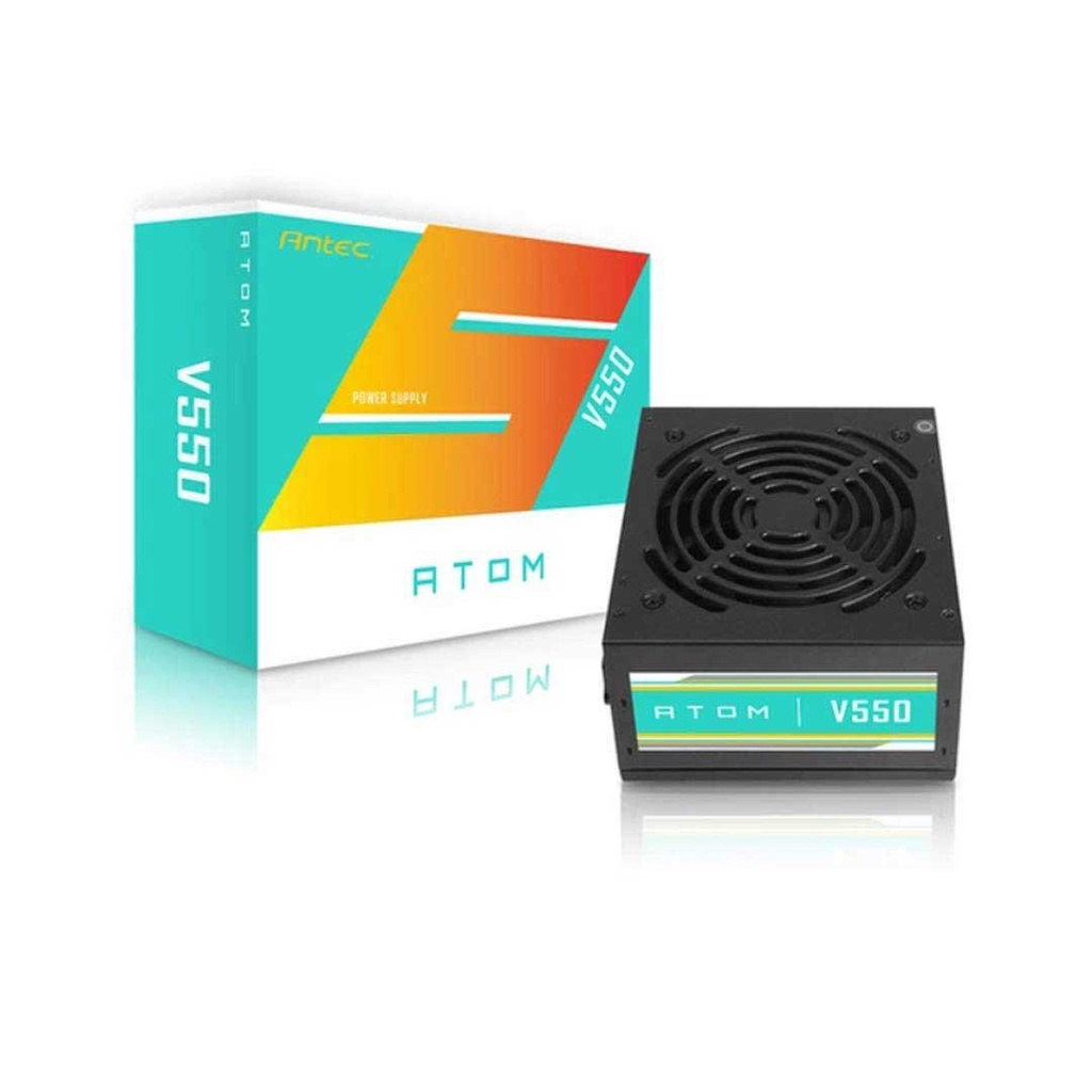 Antec Atom V550 550Watts Non-Modular Gaming Power Supply | Quality Computer