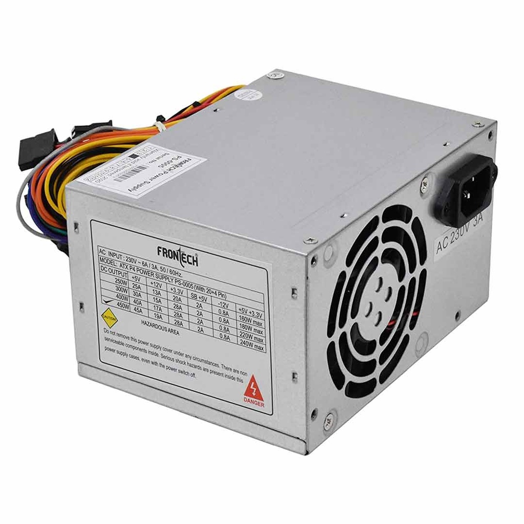 Frontech SMPS PS-0005 (450W) | Quality Computer