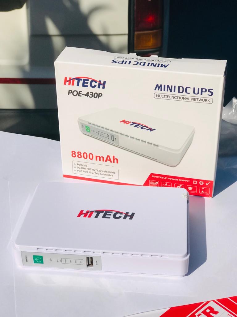 Hitech Mini DC Router UPS POE-430P (8800mAh) | Quality Computer